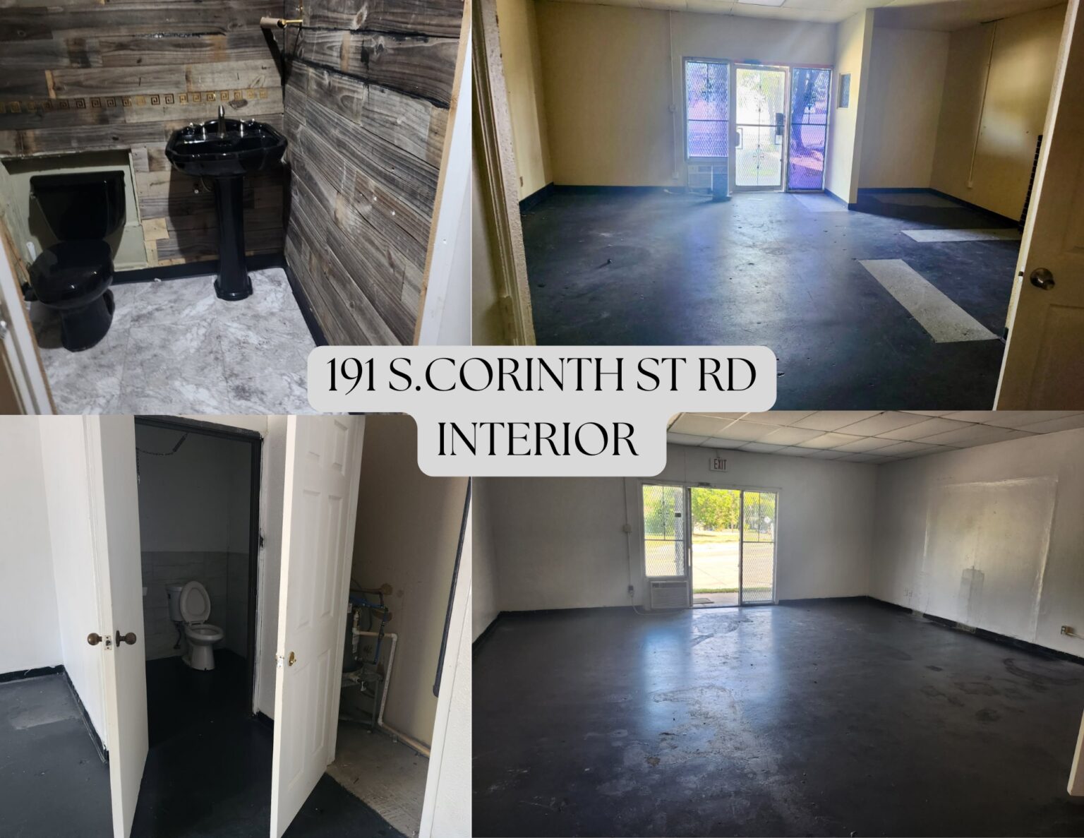TWO COMMERCIAL SUITES 191 S. CORINTH ST RD – Candace Rubin